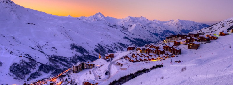 Les Menuires, la sportive