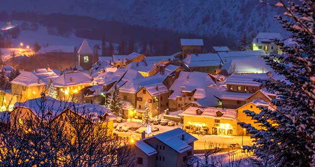 Val d'Allos, les sports d'hiver en famille